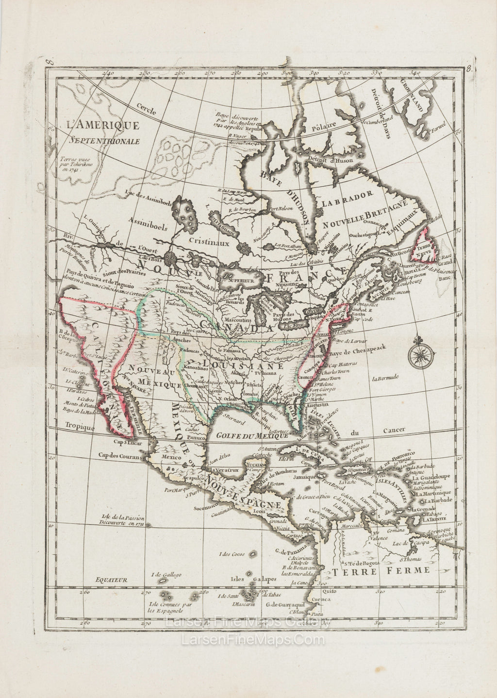 L'Amerique Septentrionale