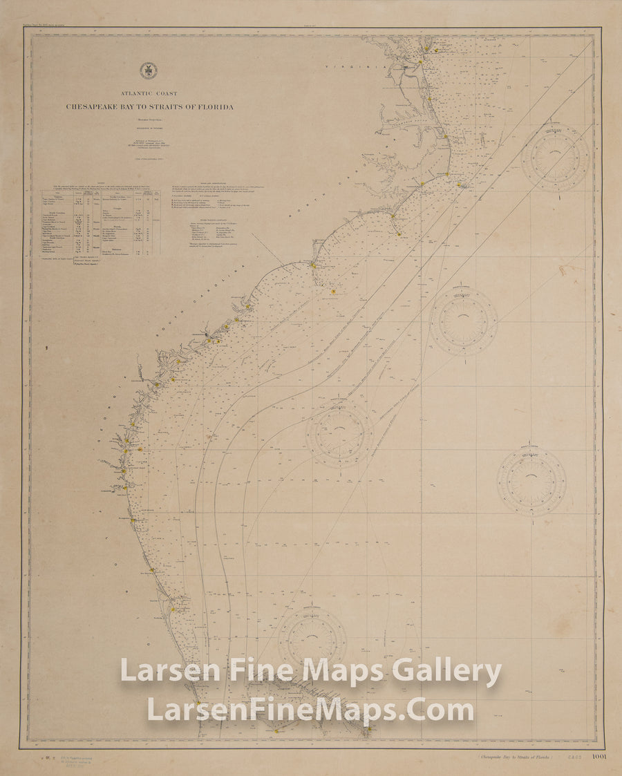 Atlantic Coast Chesapeake Bay to Straits of Florida