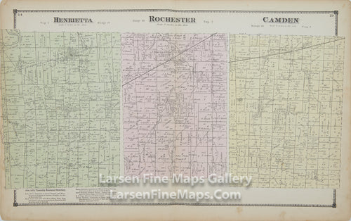 Henrietta, Rochester, and Camden Townships, Lorain County, Ohio